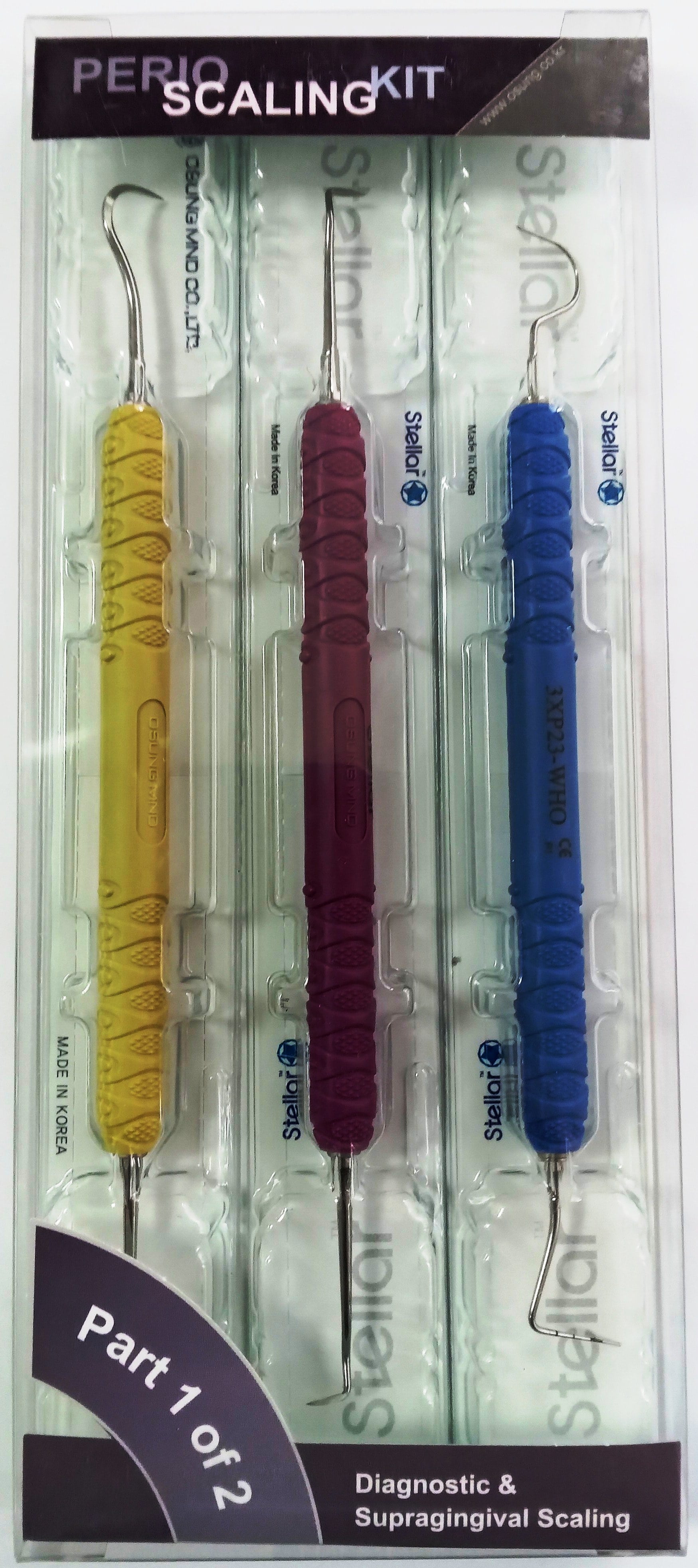 Perio Scaling Kit 1 Комплект инструменти за надвенечно почистване на ...