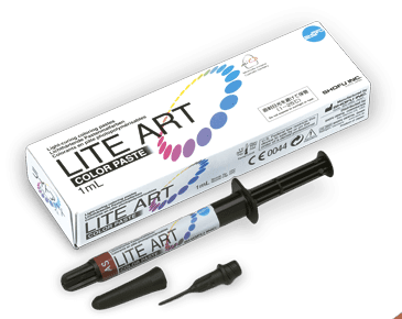 Оцветител LITE ART COLOR PASTE 1 мл - разпродажба | Yanev Dental
